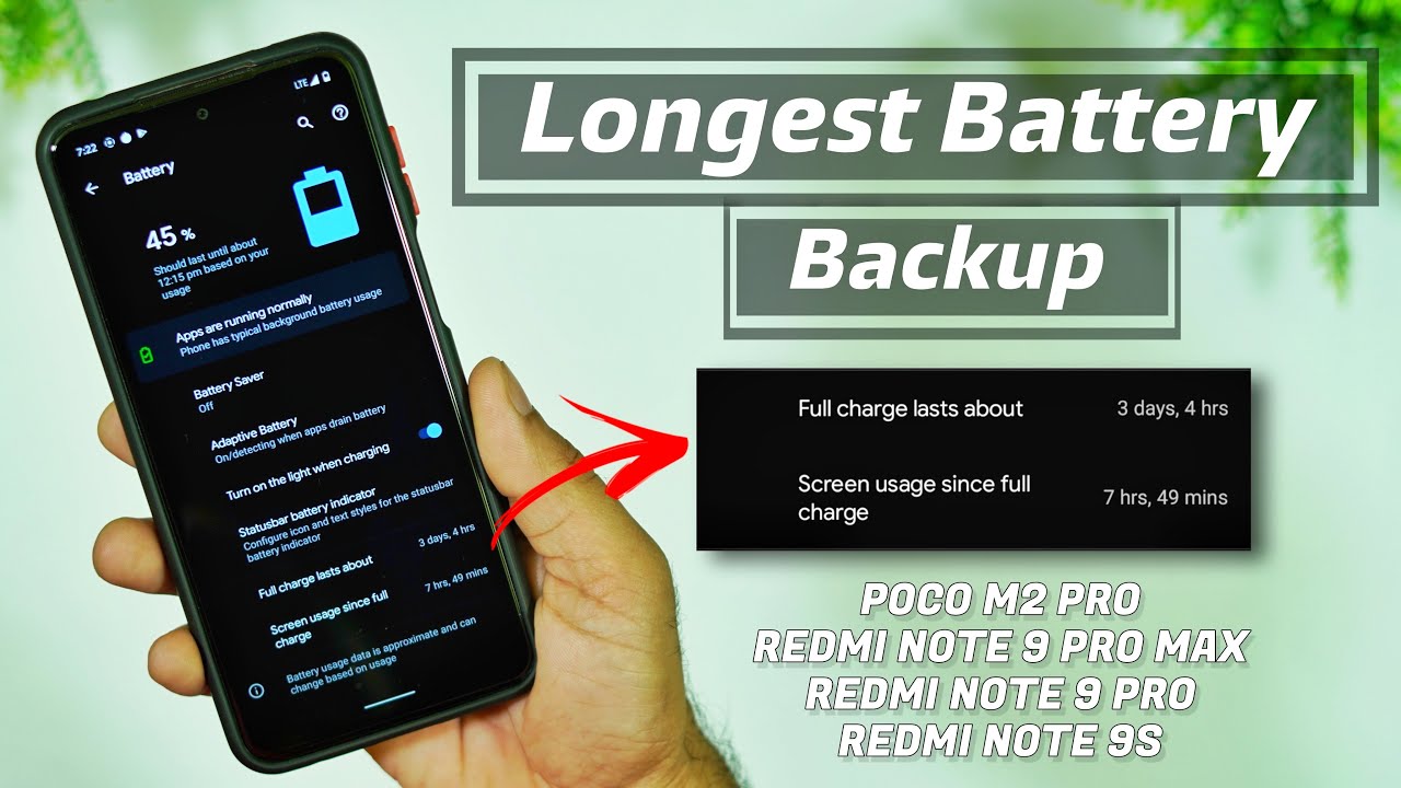 Longest Battery backup wala ROM for Redmi Note 9 Pro / Max and Poco M2 ...