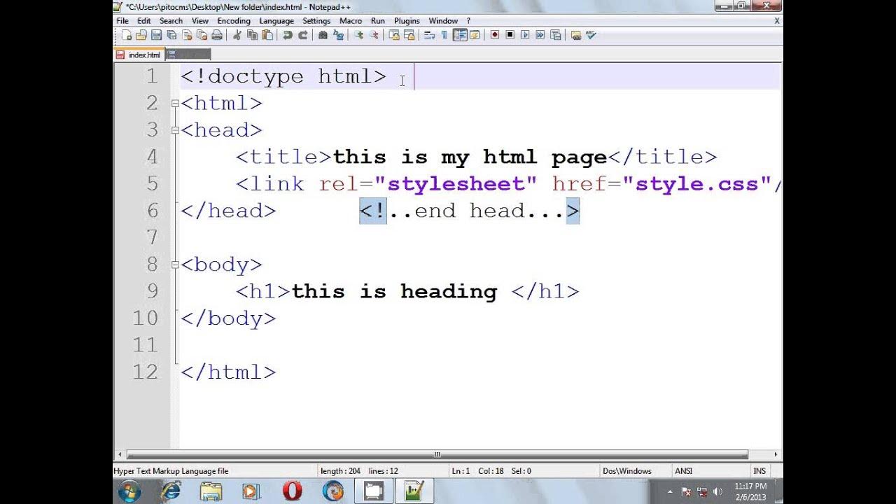 Html And Css Bangla Tutorialpart 1introduction Youtube