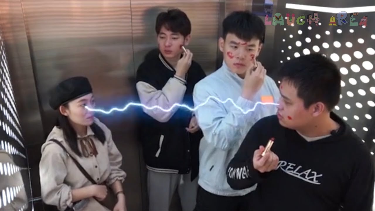 (Eng Sub) Funny Asian Elevator Prank On Stranger Compilation - YouTube