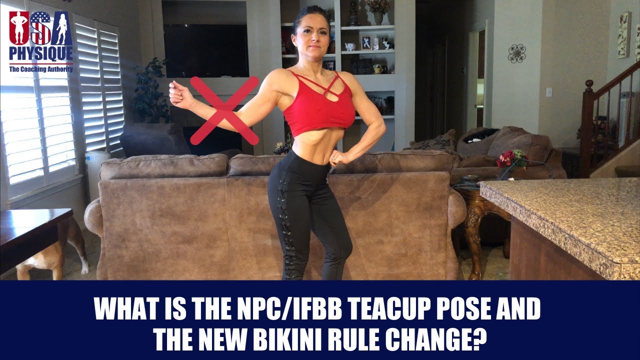 What Is The NPC and IFBB Teacup Pose and The New Bikini Rule Change ...