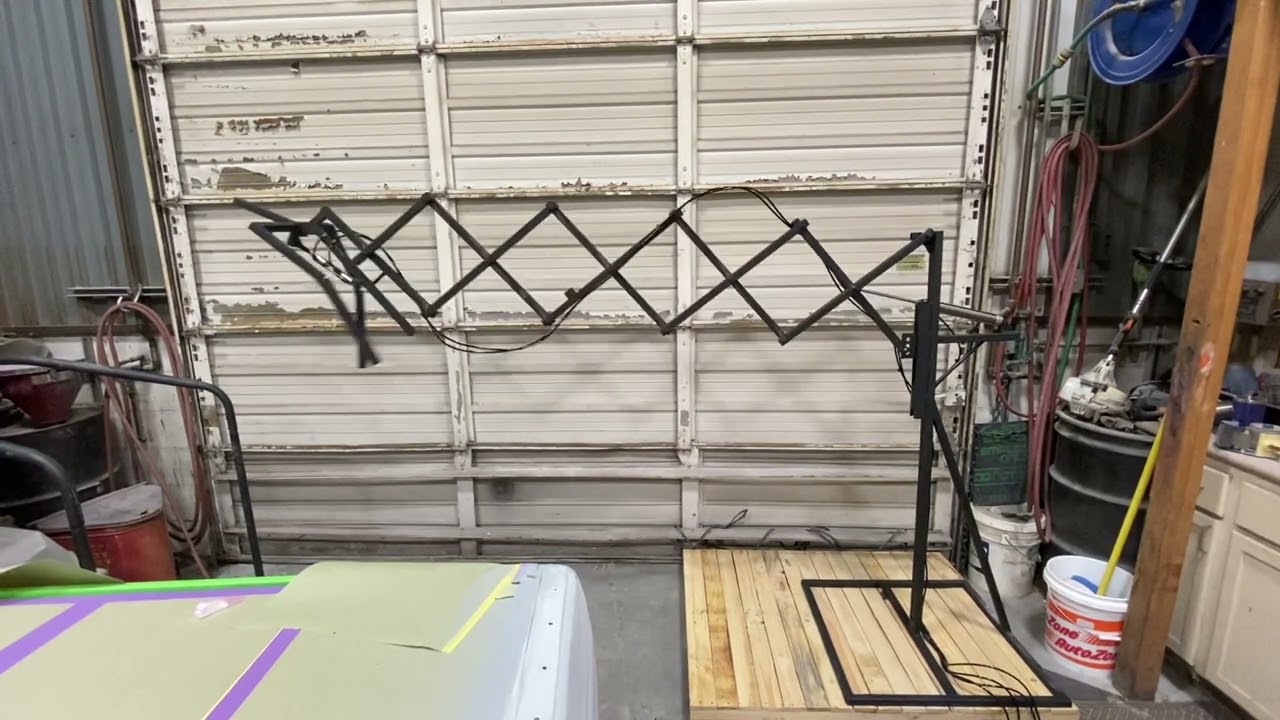 Full Size Scissor Extender with head/arm lift - YouTube