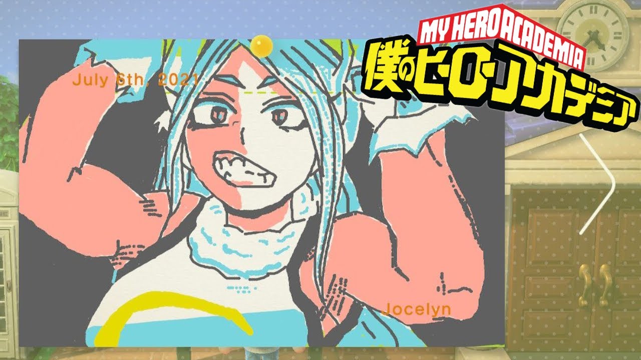 "Rabbit Hero: Mirko!" ACNH Bulletin Board Art | My Hero Academia - YouTube