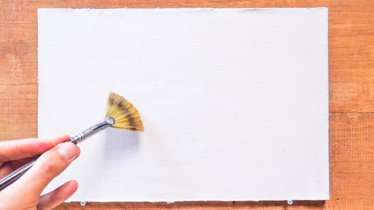 How to paint sunrise seascape / acrilyc painting for beginners - YouTube