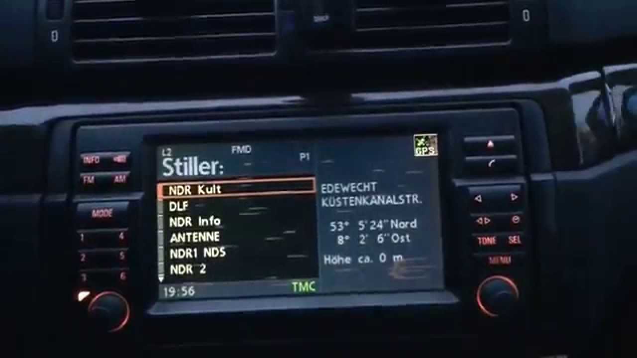 E46 Navi Professional rebootet trotz neuem DVD Laufwerk - YouTube