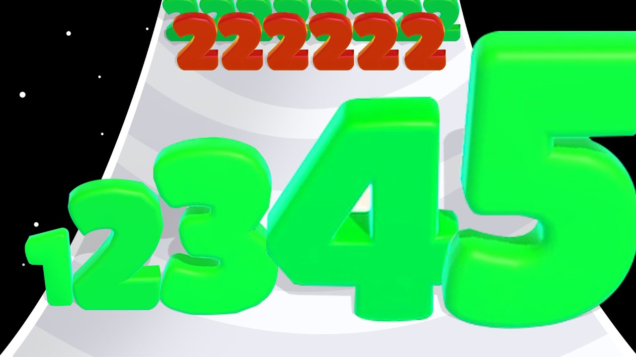 Number Master 3D - Level Up Numbers (Math Game) - YouTube