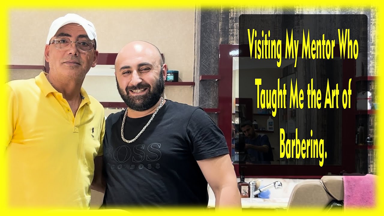 A Memorable Reunion: My Master Barber's Skilled Shave - YouTube
