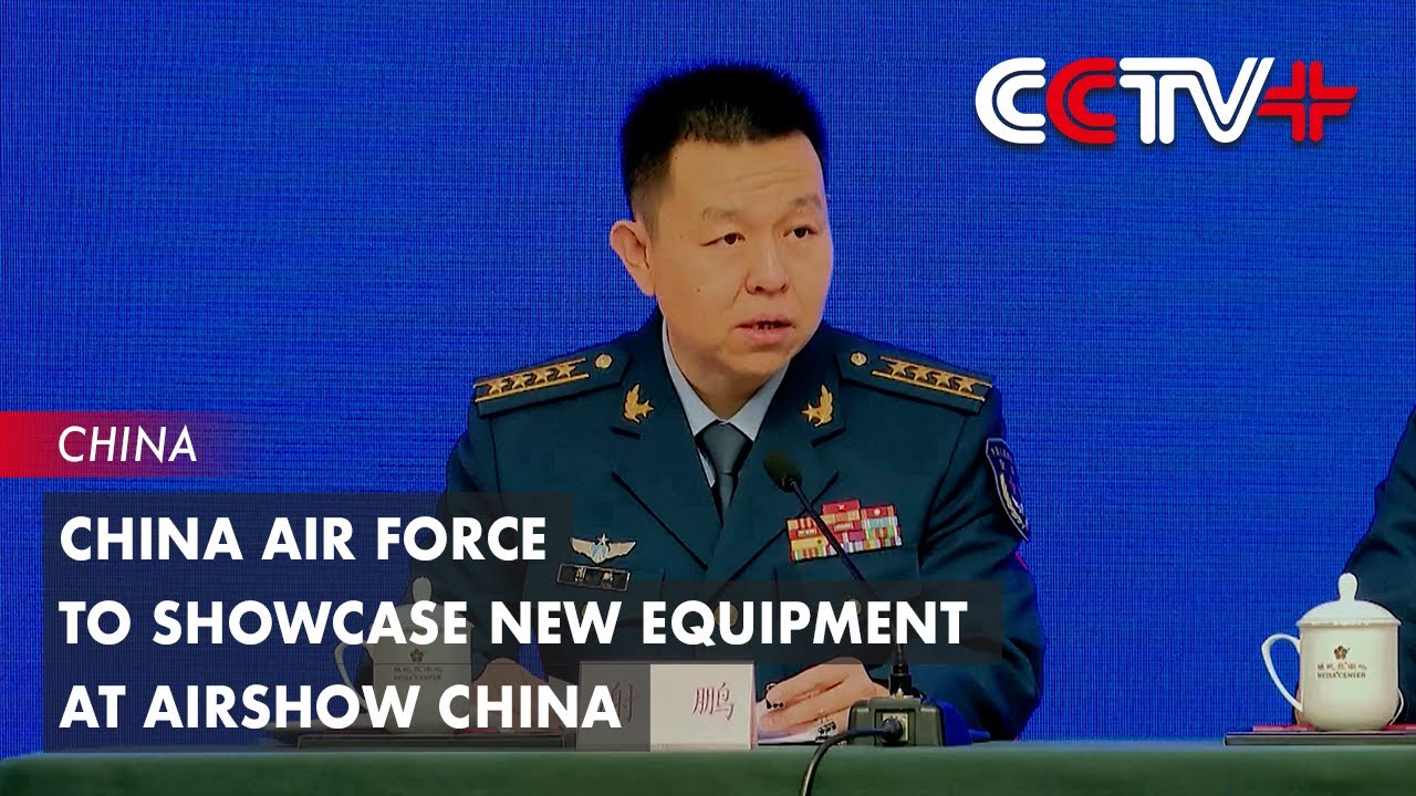 China Air Force to Showcase New Equipment at Airshow China - YouTube