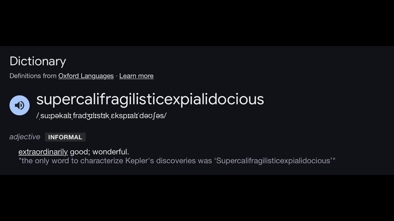 spelling the 2nd longest word in the english dictionary in under 10 ...