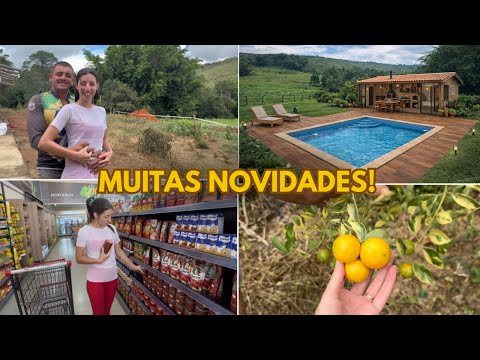 O ISAAC NÃO VAI MORAR MAIS COM GENTE? COMPRAMOS UMA PISCINA 😍 mostrando o projeto 