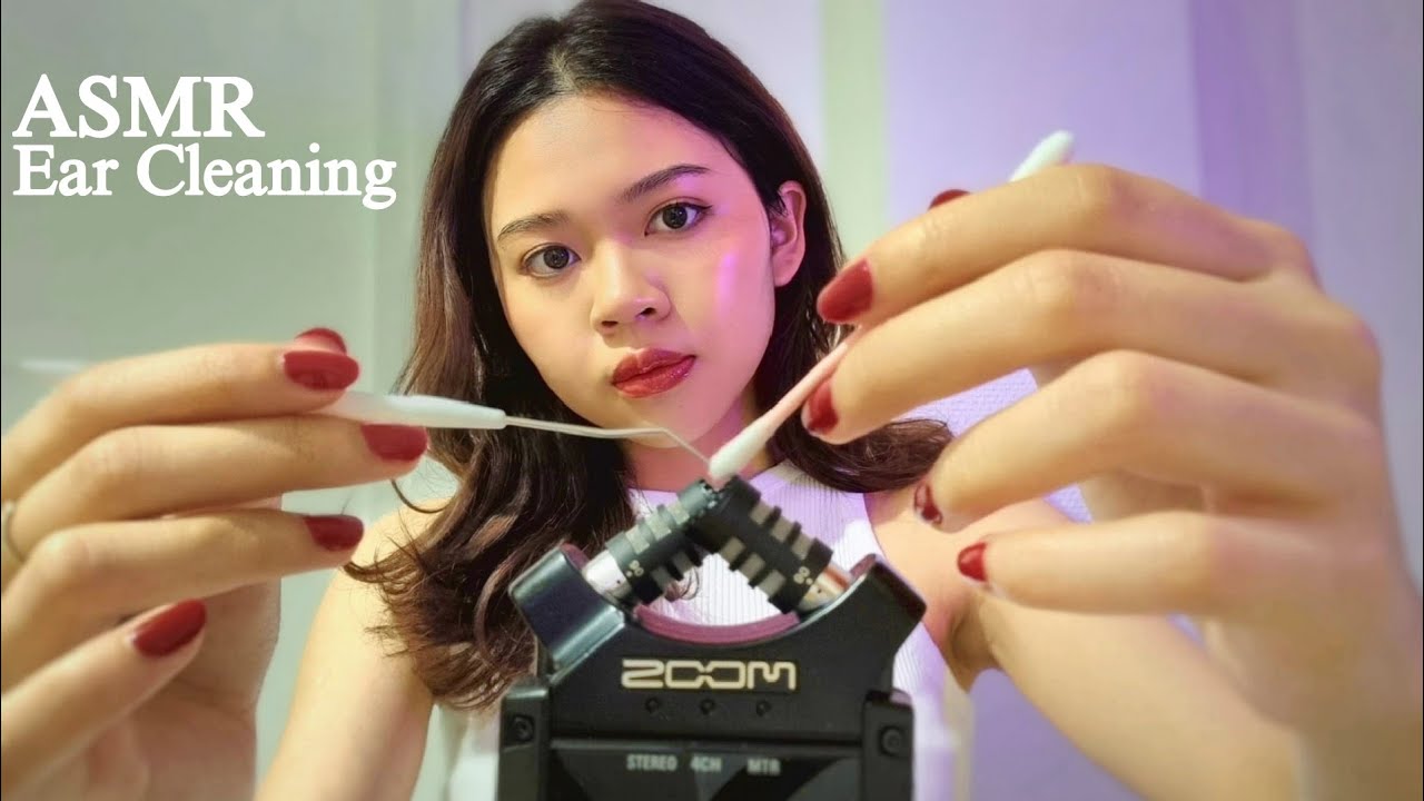 ASMR Deep Ear Cleaning👂แคะหู ลูบผมให้คุณผ่อนคลายที่สุดจนหลับ *NEW MIC ...