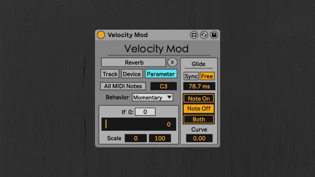 Velocity Mod - Max for Live Device Demo - YouTube