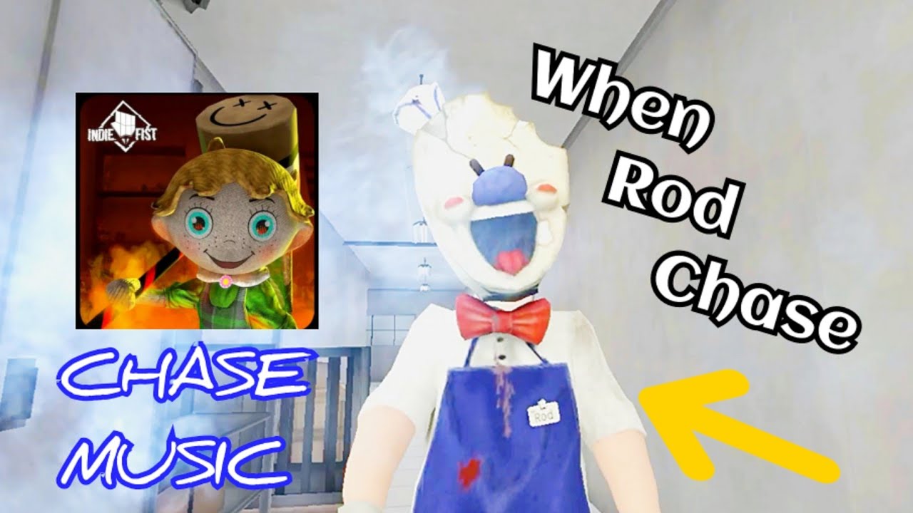 Scary Doll Chase Music When Rod Chase Us In Ice Scream 5 - YouTube