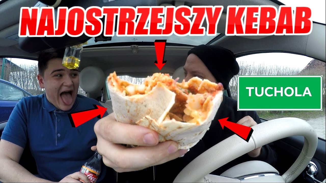 TEST NAJOSTRZEJSZY KEBAB CHIŃSKA PATELNIA TUCHOLA - YouTube