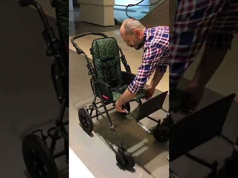 Patron TOM 4 Engelli Çocuk Arabası, Puseti Açılma Mekanizması