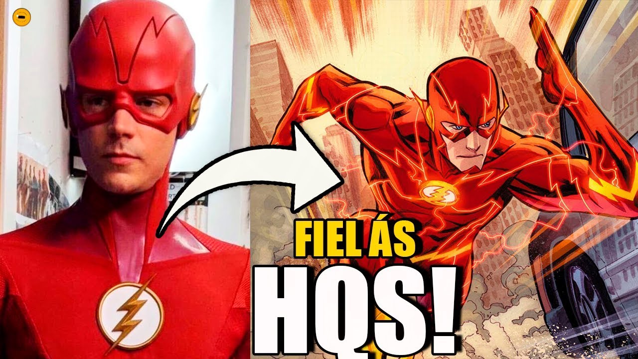 VAZOU Novo Uniforme do Flash na 5 Temporada de The Flash! - YouTube