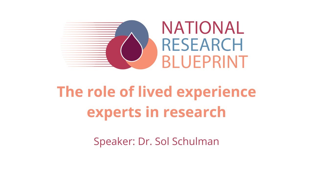 The role of lived experience experts in research - YouTube