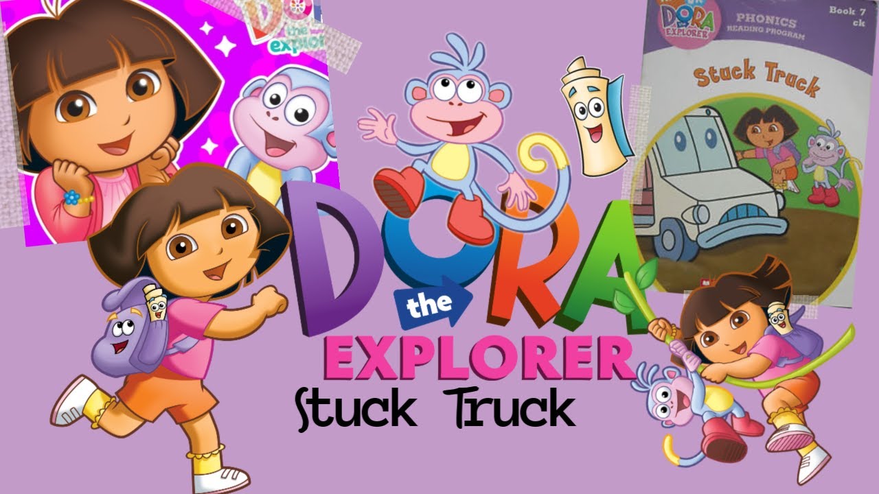 Dora the Explorer Stuck Truck Phonics Reading Program - YouTube