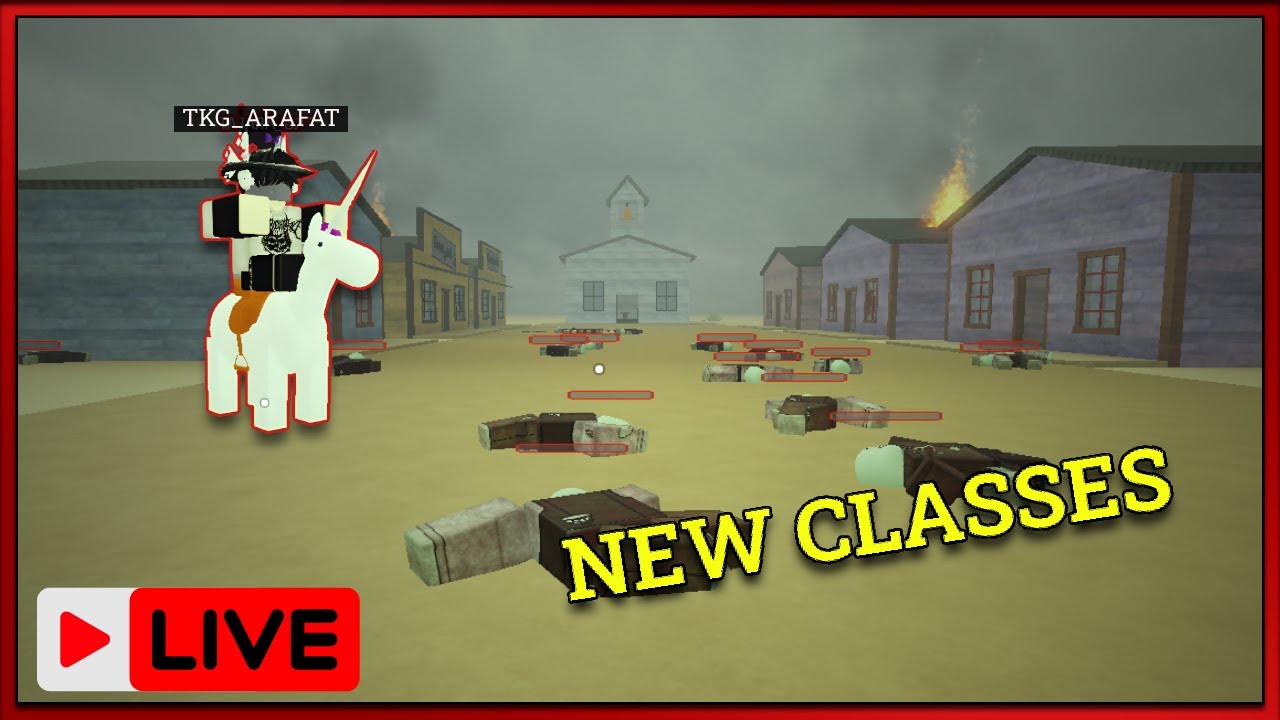 🔴 LIVE || New UPDATE !! New Classes!! New Run in Dead Rails #roblox # ...