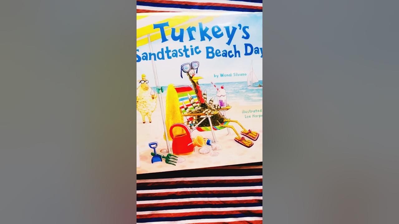 Turkey’s Sandtastic Beach Day #shorts #kidsbooks #picturebooks - YouTube