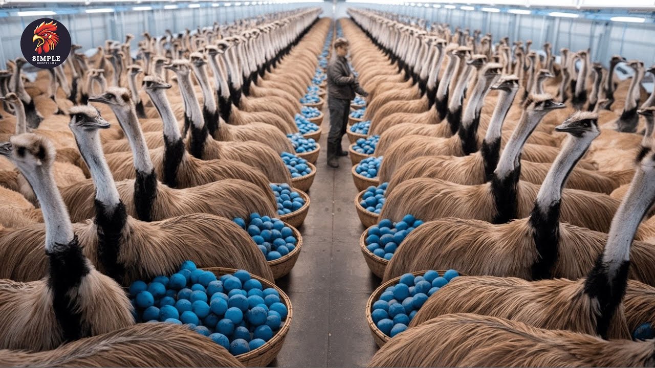 The Rising EMU Farming Industry| Incredible Emu Meat & Egg Production ...