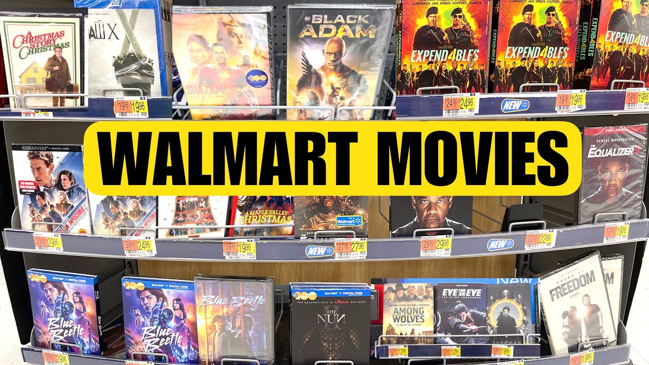 WALMART NEW MOVIE COLLECTION - YouTube