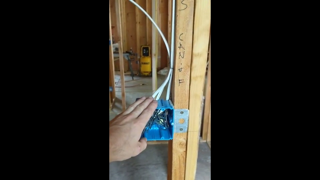 Rough framing / electrical / plumbing before insulation and drywall ...