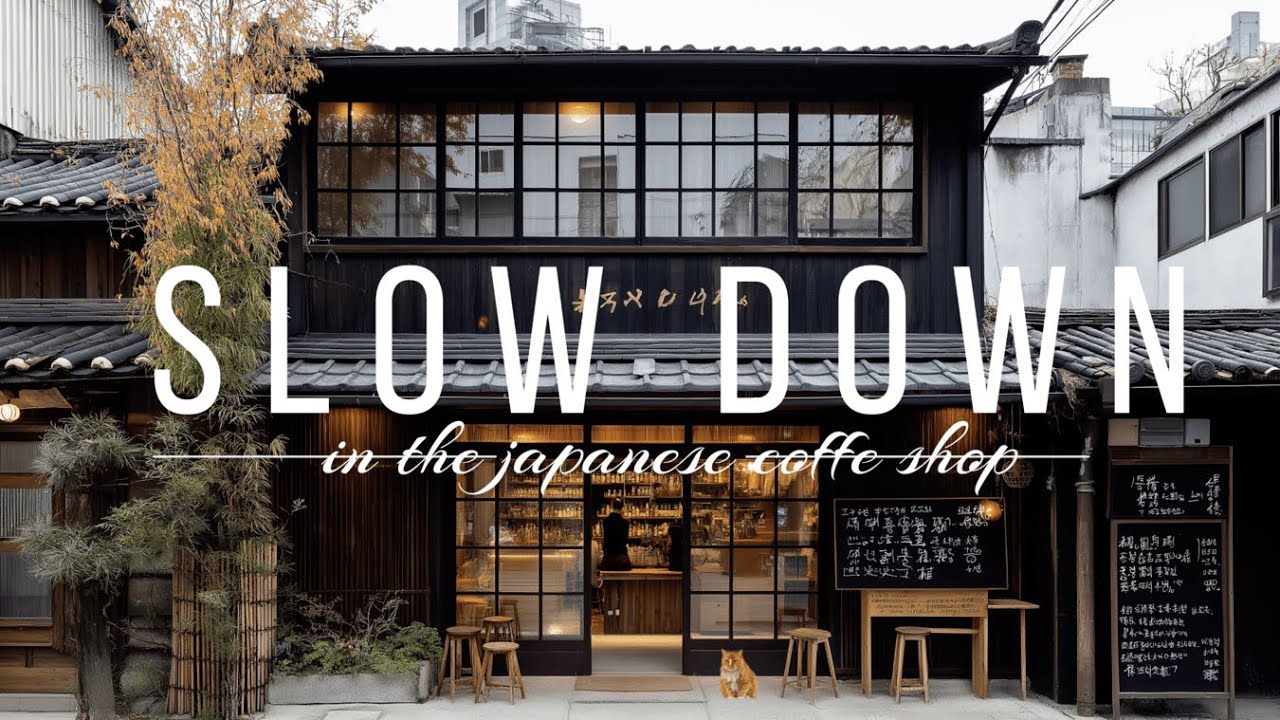 Cozy Japanese Cafe in the Autumn 🍁 Relaxing Jazz - YouTube