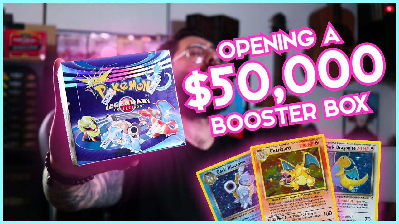 LEGENDARY COLLECTION BOOSTER BOX OPENING ($50,000) + POKÉMON ...