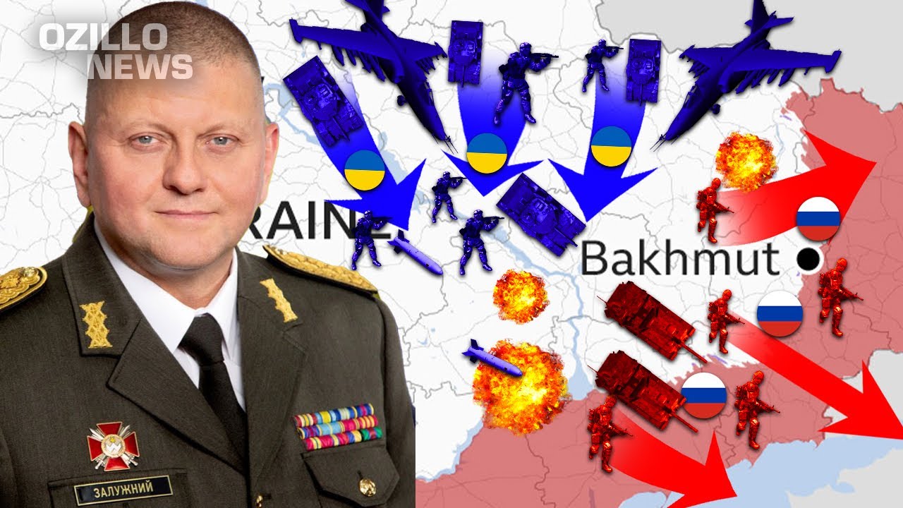 Ukraine Appeared on the Bakhmut Border! Progress Continues South of ...