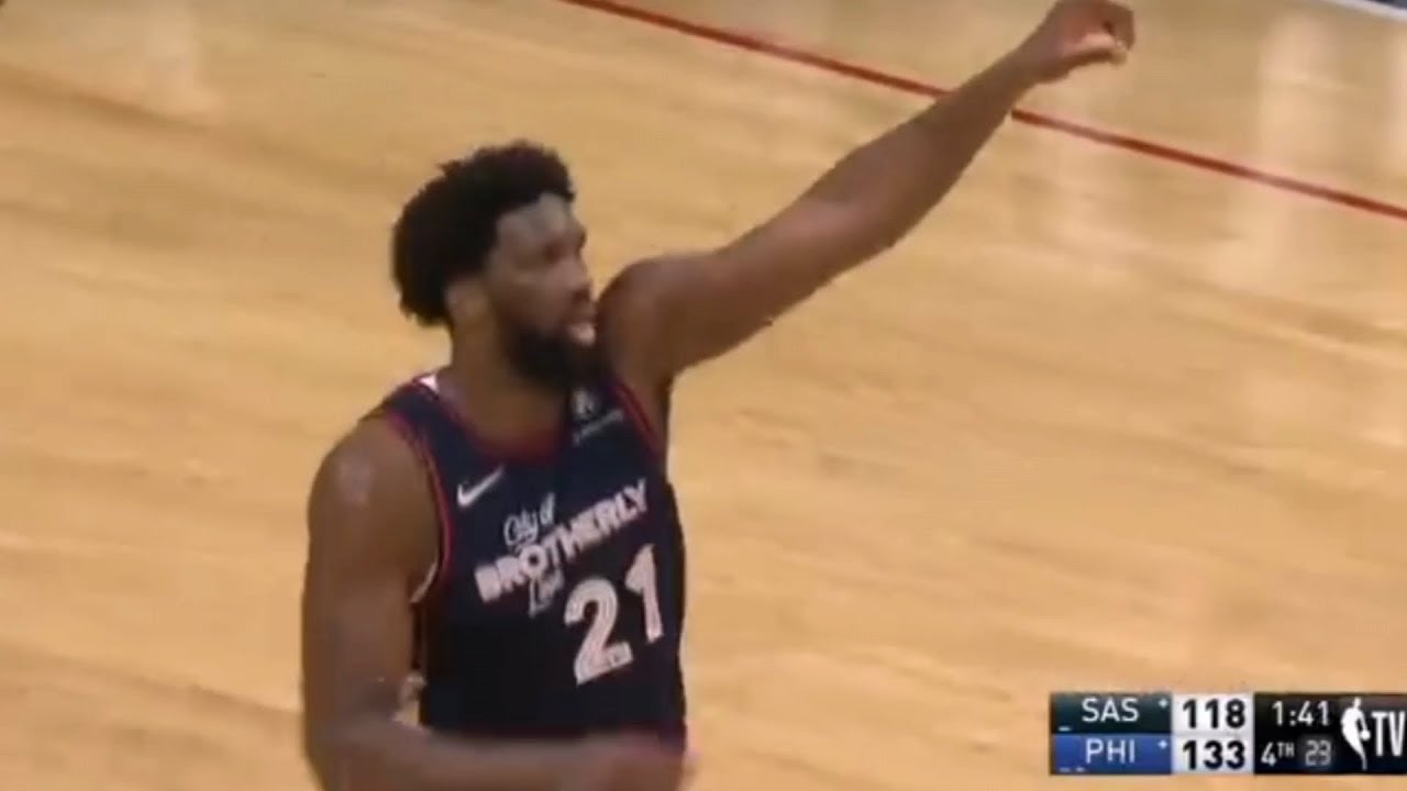 Joel Embiid out duel Wembanyama and put a historic 70 points! - YouTube