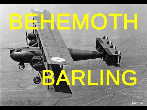 Behemoth Barling Aircraft of 1923 Set Tone for Air Force