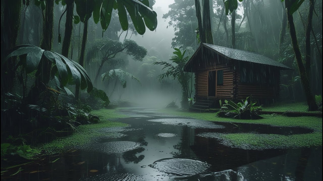 Powerful Rainstorm and Thunder Sounds for Better Sleep, Deep Work, and ...