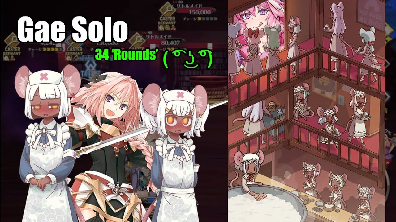 [ FGO JP ] Learning with Manga Collab Event Rats Challenge Quest ft ...