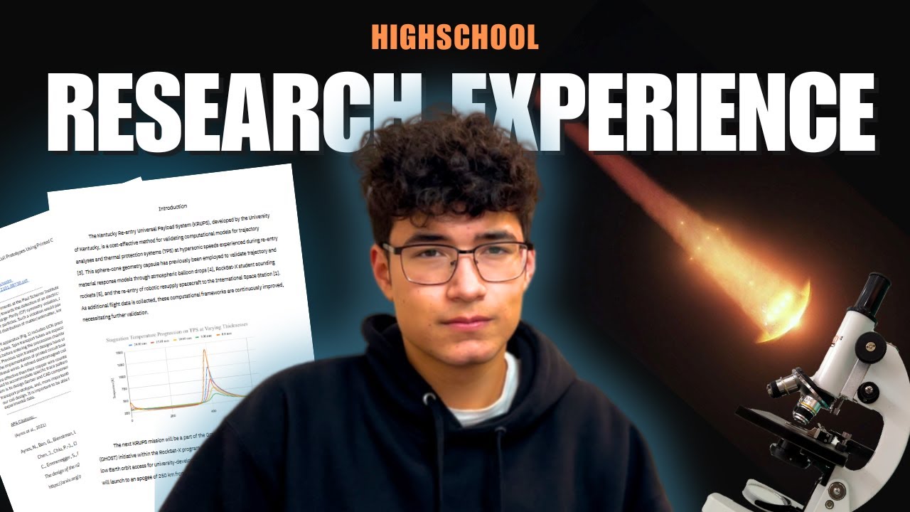 3 STEPS to How I Landed Research Experience as a High Schooler - YouTube
