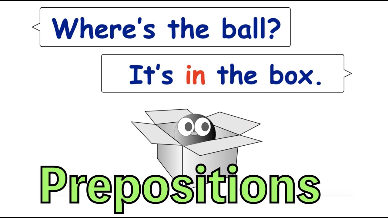 Prepositions/ in, on, under, in front of, behind, next to, between ...
