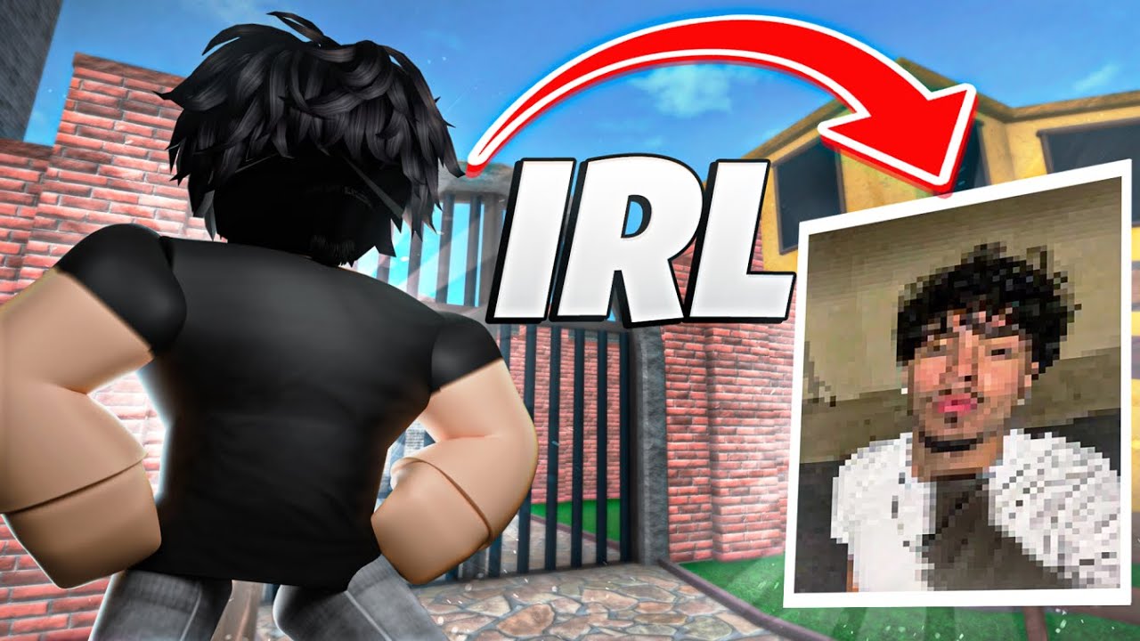 Playing Roblox As My IRL AVATAR - YouTube