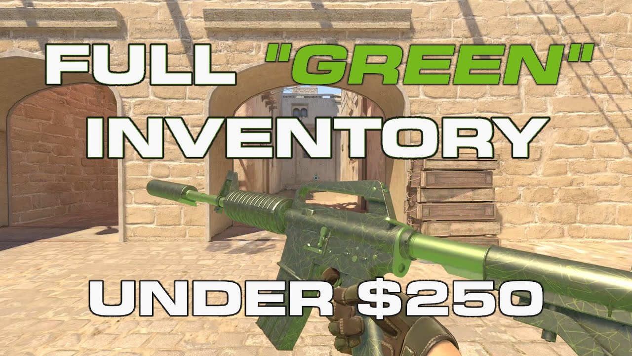 The BEST "GREEN" CS2 INVENTORY For UNDER $250 in 2025! - YouTube