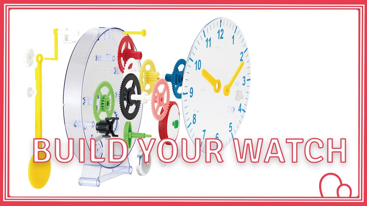 The Amazing Clock Kit - Build your watch - YouTube