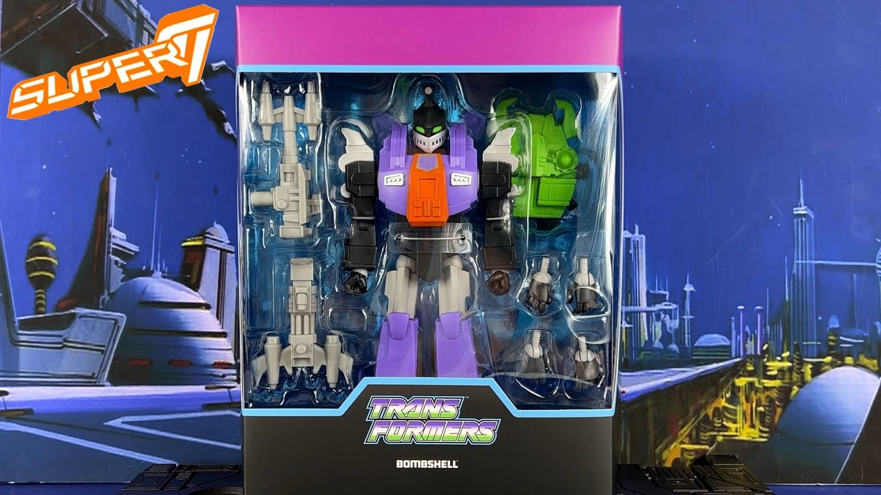 Super 7 Ultimates! Transformers Action Masters Bombshell Review - YouTube
