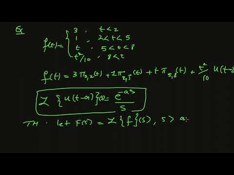 Transforms of Discontinuous Functions - YouTube