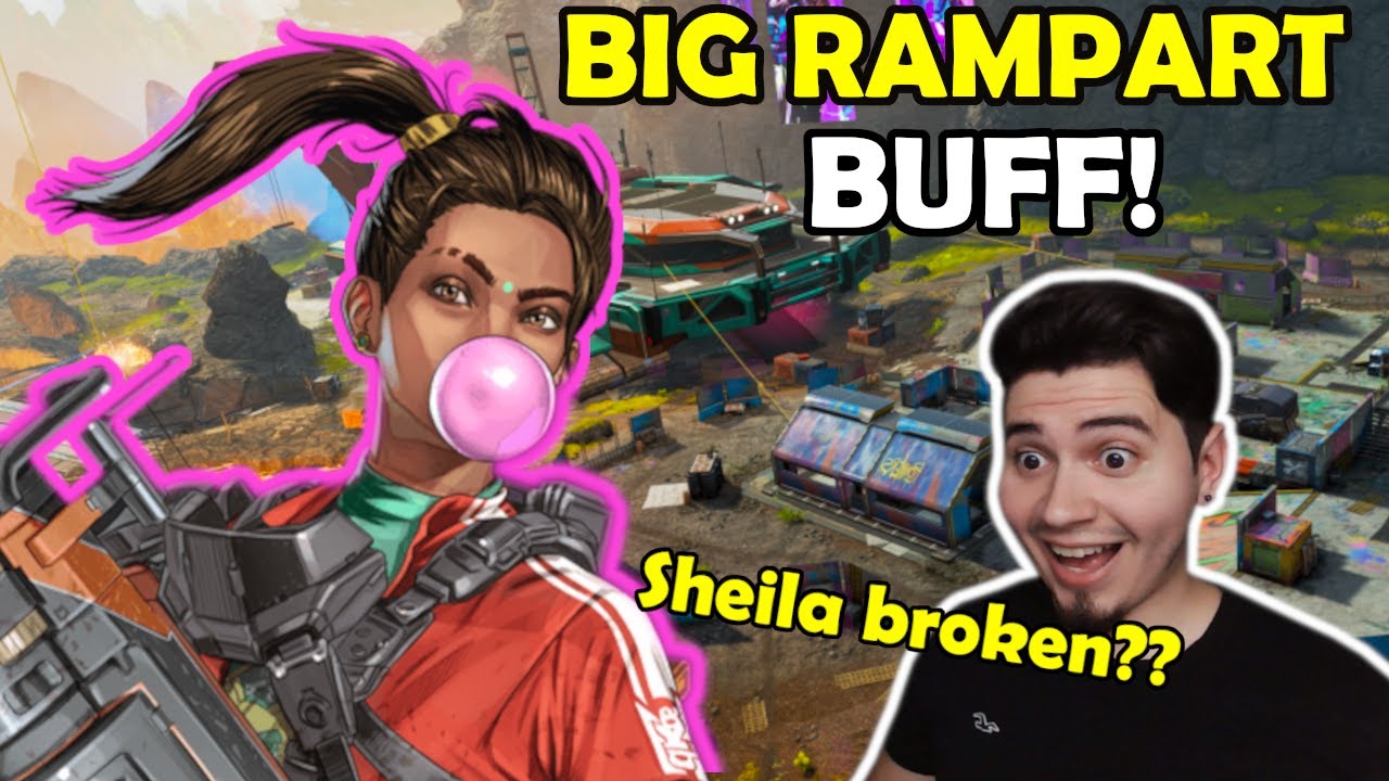 SHEILA NEW META?? || Apex Legends Season 10 Gameplay (Rampart BUFF ...