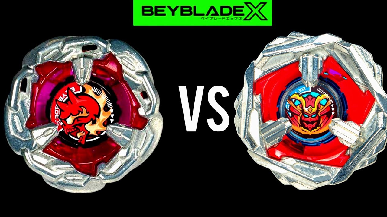 Chain Incendio 5-60HT Vs. Steel Samurai 4-80T | Beyblade X Battle ...