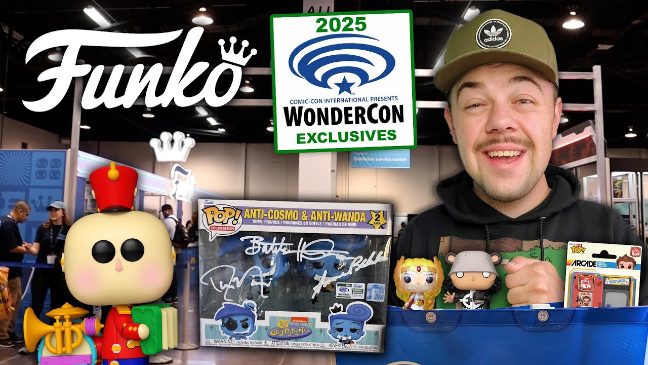 The Funko Booth at Wondercon 2025! (Every Single Funko Pop Exclusive ...