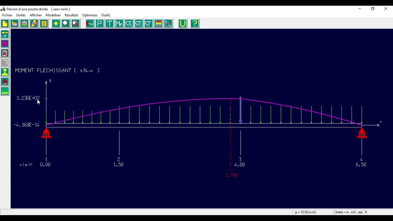 EXERCICE 5 RDM : TSCTTP 2016 (APPLICATION DU LOGICIEL RDM6 ) - YouTube