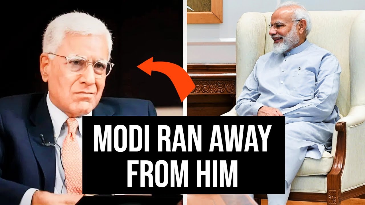 MODI Interview with Karan Thapar!! | MODI ran away after 2002 Gujarat riots question - YouTube