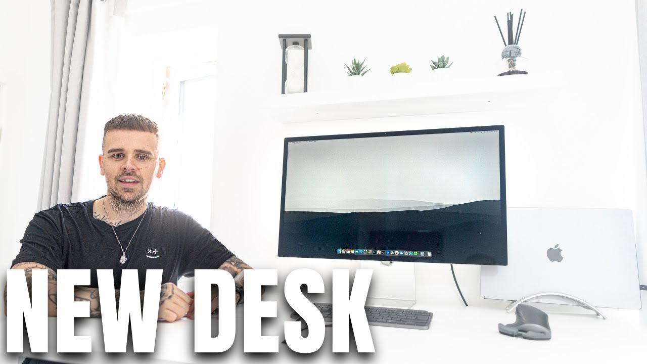 My New Standing Desk Setup. - YouTube