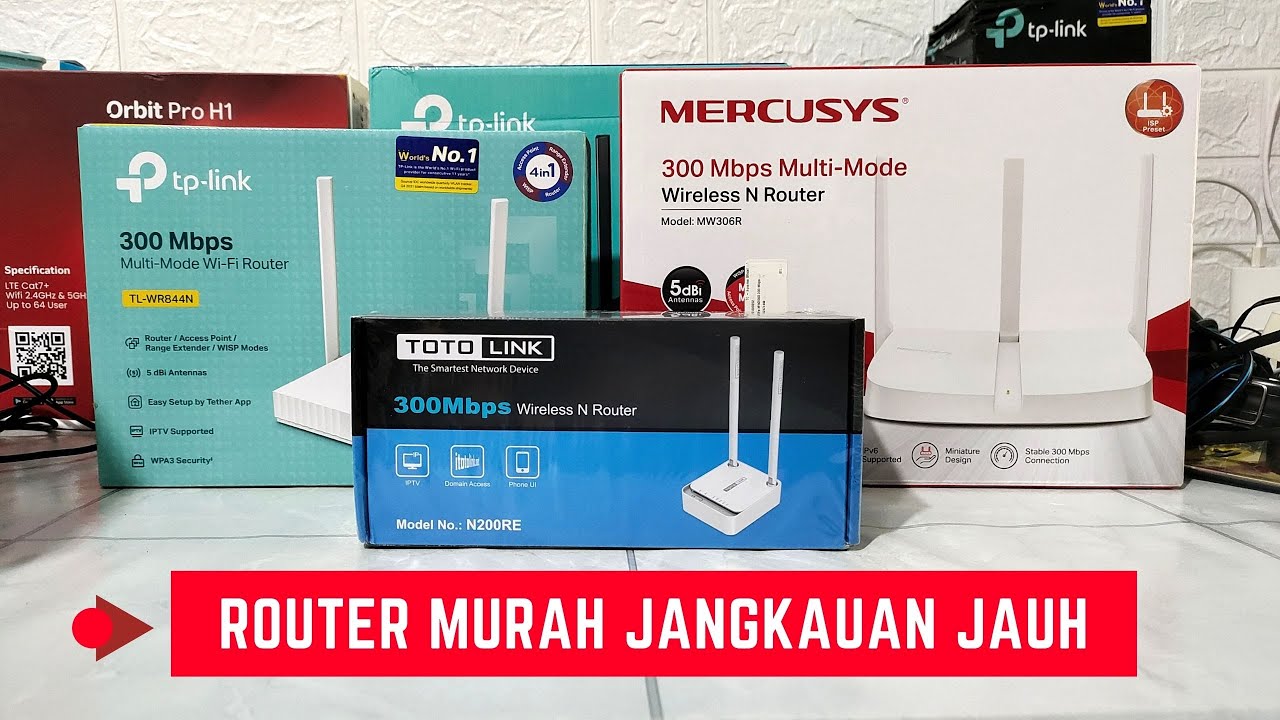 Kedatangan Router Murah Jangkauan Jauh Untuk Maksimalkan Koneksi ...