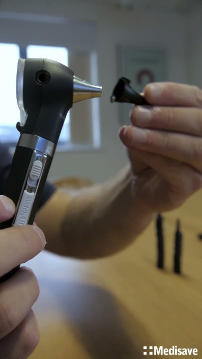 Changing specula on your Welch Allyn otoscope - YouTube