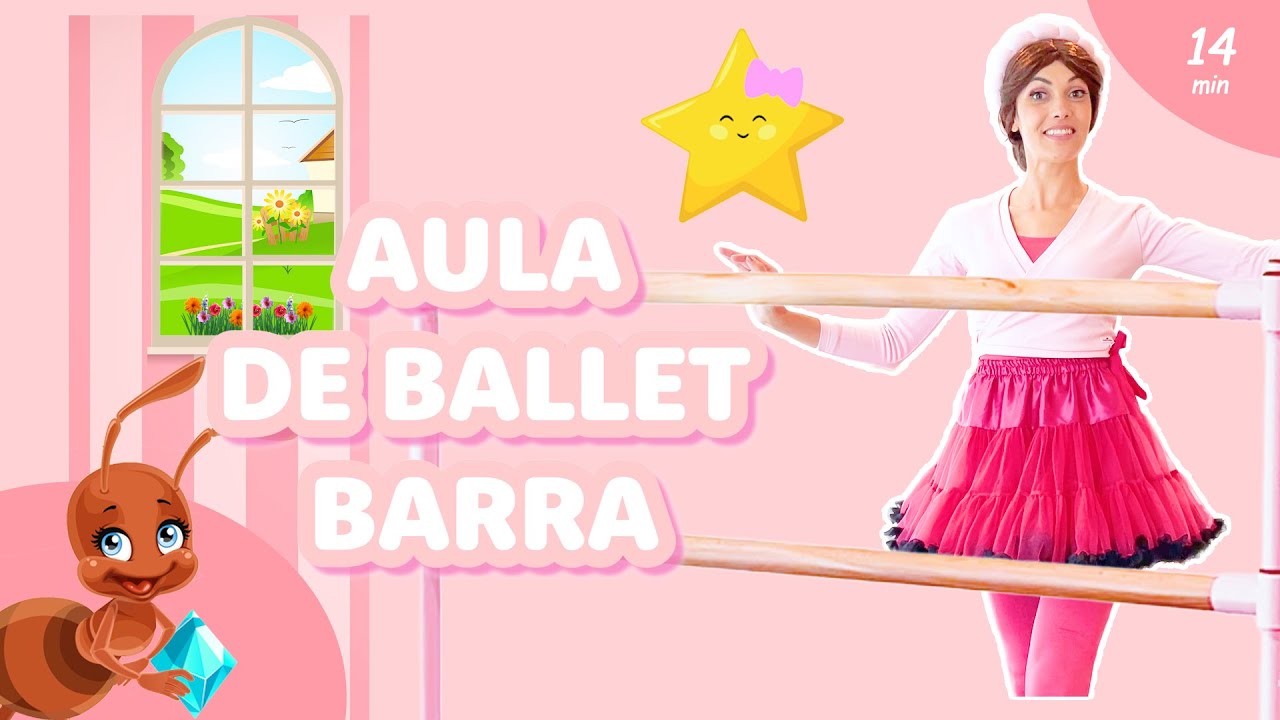 Ballet infantil | Aula de ballet barra para crianças | Músicas infantis ...