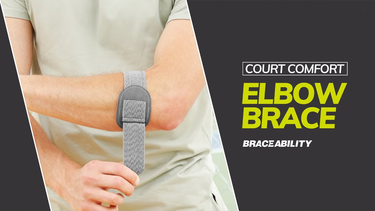 A Game-Changer for Tennis Players: New Elbow Brace Launch - YouTube